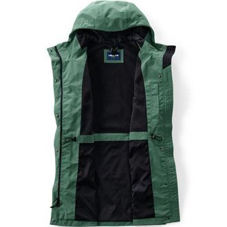 Lands End Squall Regenmantel, Damen, Größe:48-50 regular, Grün, Nylon, by Lands End