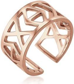 Elli Bague - Femme - Argent - 925/1000 - Ikat - Muster ROSÉGOLD - Plaqué or Rose - 0605251616_54