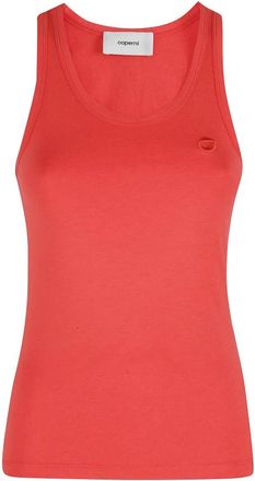 Coperni Femme, Tops, Rouge, Taille: 40 FR D&eacute;bardeur L&eacute;ger Logo