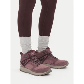 Merrell Schn&uuml;rstiefeletten Merrell Wildwood Mid Ltr Wp J068104 Dunkelrot