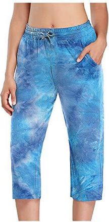 Generic Legging de sport extensible pour femme - Grande taille - Pour le yoga, la course &agrave; pied - 2026, bleu, M