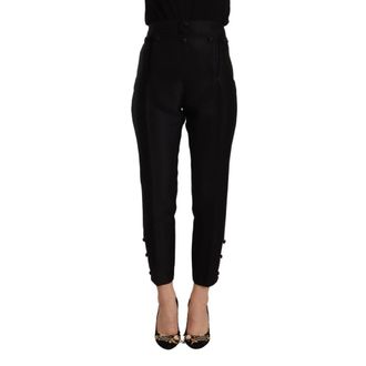 Dsquared2 High Waist Skinny Hose - - Trousers - Damen - Schwarzk - S