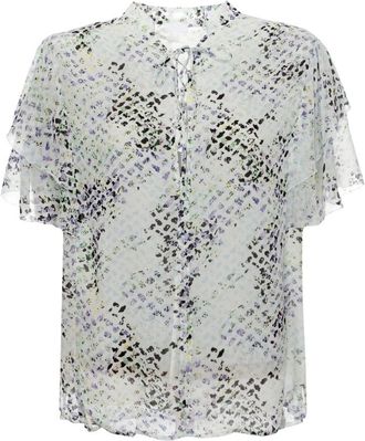 Lala Berlin Femme, Blouses et Chemises, Multicolore, Taille: 42 FR Blouse L&eacute;g&egrave;re