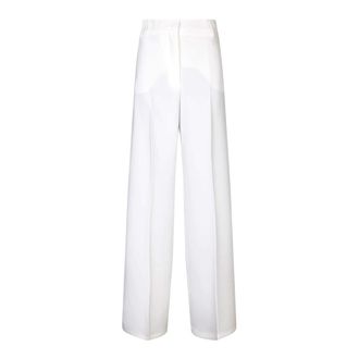Blanca Vita Femme, Pantalons, Blanc, Taille: 44 FR Pantalon blanc sur mesure pour femmes