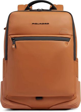 Piquadro Homme, Sacs, Brun, Taille: ONE Size Sac &agrave; dos pour ordinateur 14 r&eacute;sistant &agrave; leau