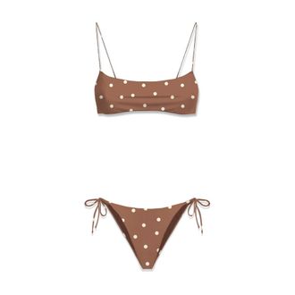 MC2 Saint Barth Femme, Maillots de bain, Brun, Taille: 42 FR Collection V&ecirc;tements Mer
