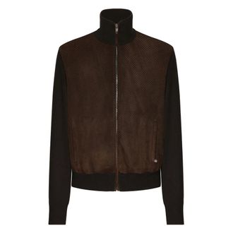 Dolce & Gabbana Herren, Jacken, Braun, XLGröße