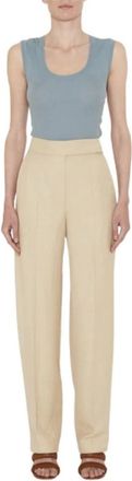 Joseph Femme, Pantalons, Beige, Taille: 42 FR Aix Pant