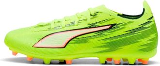 Puma Unisex Ultra 6 Match MG Fu&szlig;ballschuh, Yellow Alert Black-Glowing Red-Lime Squeeze, 39.5 EU, Yellow Alert PUMA Schwarz Leuchtend rot Lime Squeeze, 40 E