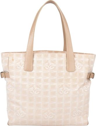 Chanel Crossbody Bags - Chanel Travel Line Monogram Handbag - Gr. unisize - in Beige - f&uuml;r Damen