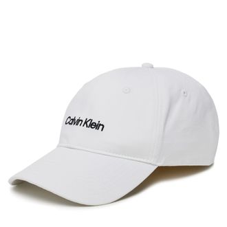 Calvin Klein Cap Calvin Klein Logo Embroidery LV04D5003G Weiß