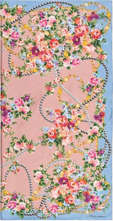 Dolce & Gabbana Seidentuch rosa
