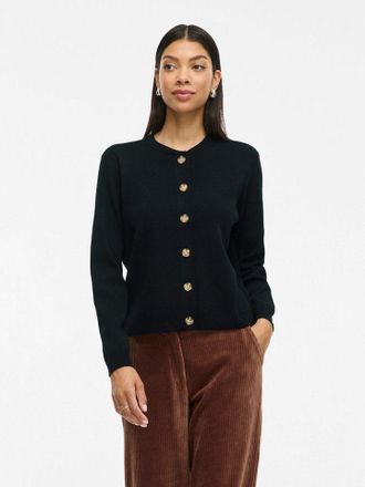 Vila Strickjacke VIOSTRIA O-NECK L/S CARDIGAN - NOOS