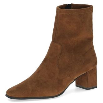 Caprice Bottines tendance pour femme - Marron stretch - Taille 38 EU, Marron stretch, 38 EU