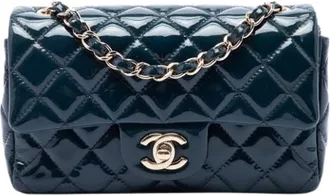 Chanel Sac bandouli&egrave;re vintage Chanel doccasion - Femme - Pre-owned - Bleu - Taille: ONE Size
