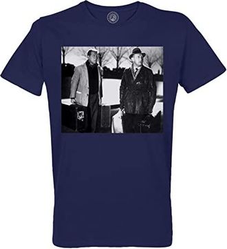 Fabulous T-Shirt Homme Col Rond Coton Bio Nom De Dieu Les Flics Bourvil Jean Gabin La Traversee De Paris Film Francais
