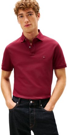 Tommy Hilfiger Herren 1985 Regular Polo Mw0mw17770 Kurzarm Poloshirts, Lila (Deep Rouge), XXL