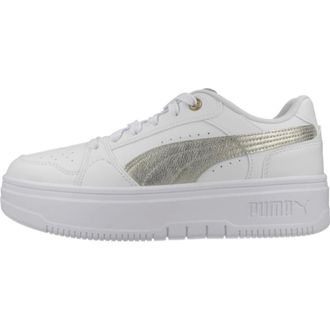 Puma Puma, Femme, Chaussures, Blanc, Taille: 39 EU Rebound Femme Low Metallic