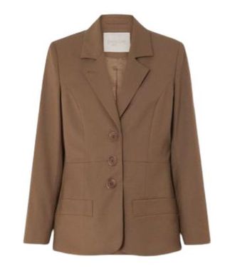 Envelope 1976 Envelope1976 Tan Eiffel Wool Blazer Size M