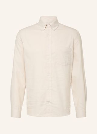 Reiss Reiss Flanellhemd Hunt Extra Slim Fit weiss