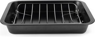 Russell Hobbs Everyday Roaster & Rack - Br&auml;ter aus Karbonstahl, Rost aus Edelstahl, Leicht zu reinigen, Antihaftbeschichtung, Schwerlast, Ofensicher bis 220&deg;C, f&uuml;r 