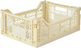 AYKASA Ay-Kasa Midi Box Design Faltbox Allzweckkorb Banana hellgelb 40 x 30 x 14,6