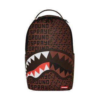 Sprayground Stadt-Reiserucksack mit Haifisch-Design - - Bags - Damen - Braun - ONE SIZE