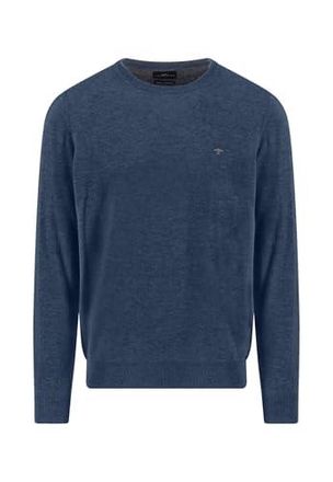 Fynch-Hatton Pull en m&eacute;lange de laine et de cachemire avec col rond, Nuit, XXL