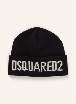 Dsquared2 M&uuml;tze schwarz