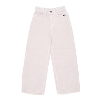 Amish Samt Lange Hose mit Taschen - - Trousers - Damen - Beige - W30