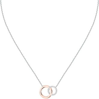 Cleor Collier en argent 925/1000 et zircon
