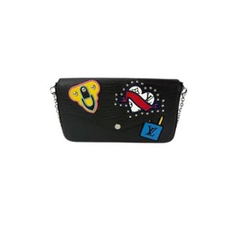 Louis Vuitton Sac bandouli&egrave;re en cuir Pre-owned - Femme - Pre-owned - Noir - Taille: ONE Size