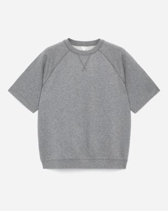 Arket Kurz&auml;rmliges Sweatshirt -Grau
