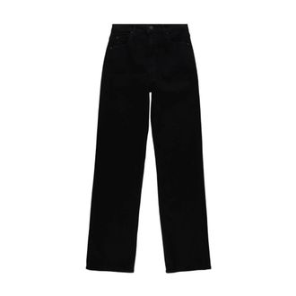 Mother Gerades Jeans - - Jeans - Damen - Schwarzk - W27