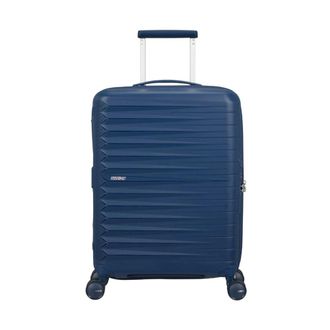 American Tourister unisex, Valises, Bleu, Taille: ONE Size Valise cabine extensible Fastforward