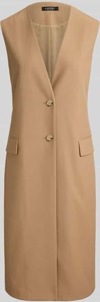 Lauren Ralph Lauren Weste aus Wolle mit Pattentaschen