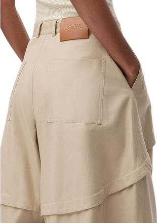 Loewe Paulas Ibiza - Pantalon asym&eacute;trique en coton