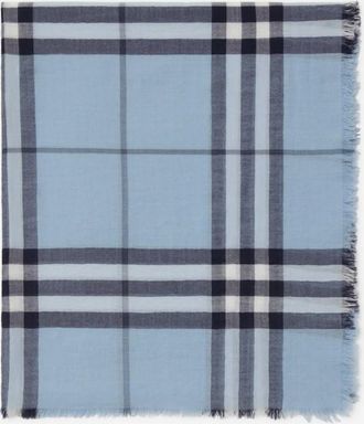 Burberry &Eacute;charpe large en laine Check