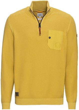 Camel Active Troyer Stricktroyer aus zertifiziertem Organic Cotton