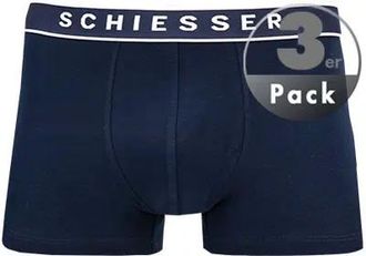 Schiesser Herren Unterw&auml;sche grau Baumwolle & Mix unifarben