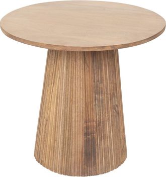 Giga Meubel Beistelltisch Salvador Natur Rund 50cm - Giga Meubel