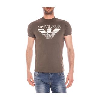Armani Jeans C6H71Ff T-Shirt - - Tops - Herren - Gr&uuml;n - L
