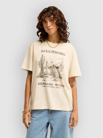 Billabong Heading West T-Shirt white cap