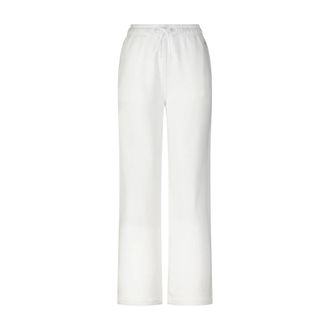 Polo Ralph Lauren Logo Sweatpants Komfort Stil Aussage - - Trousers - Damen - Wei&szlig; - L