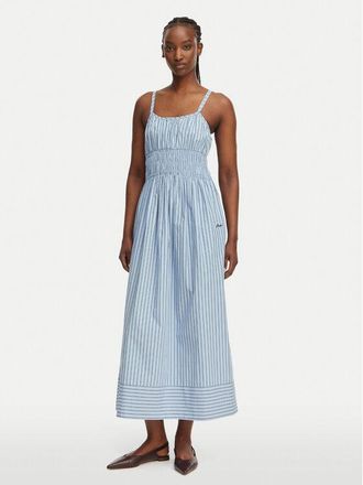 HUGO BOSS Sommerkleid C Diplyn 50559218 Hellblau Regular Fit