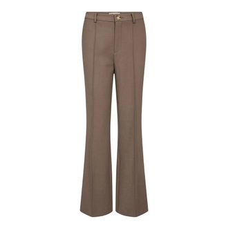 Mos Mosh MOS Mosh, Femme, Pantalons, Brun, Taille: 34 FR Wide Pantalons
