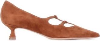 Anna F. Femme, Chaussures, Brun, Taille: 37 EU Decollet&eacute;
