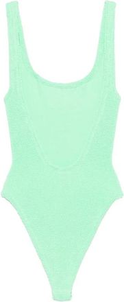 Hunza G Femme, Maillots de bain, Vert, Taille: ONE Size S-Square-Cr Crinkle