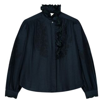 Louise Misha Blouse Cora Voile de Coton Bio - Collection Femme Louise Misha