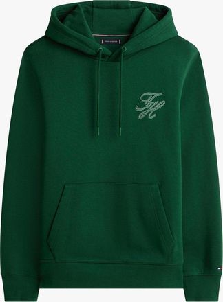 Tommy Hilfiger Sweatshirt &agrave; logo brod&eacute; en coton